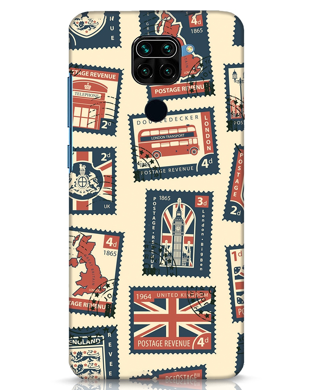 Buy Trip Stamps Designer Hard Cover for Xiaomi Redmi Note 9 Online in ...