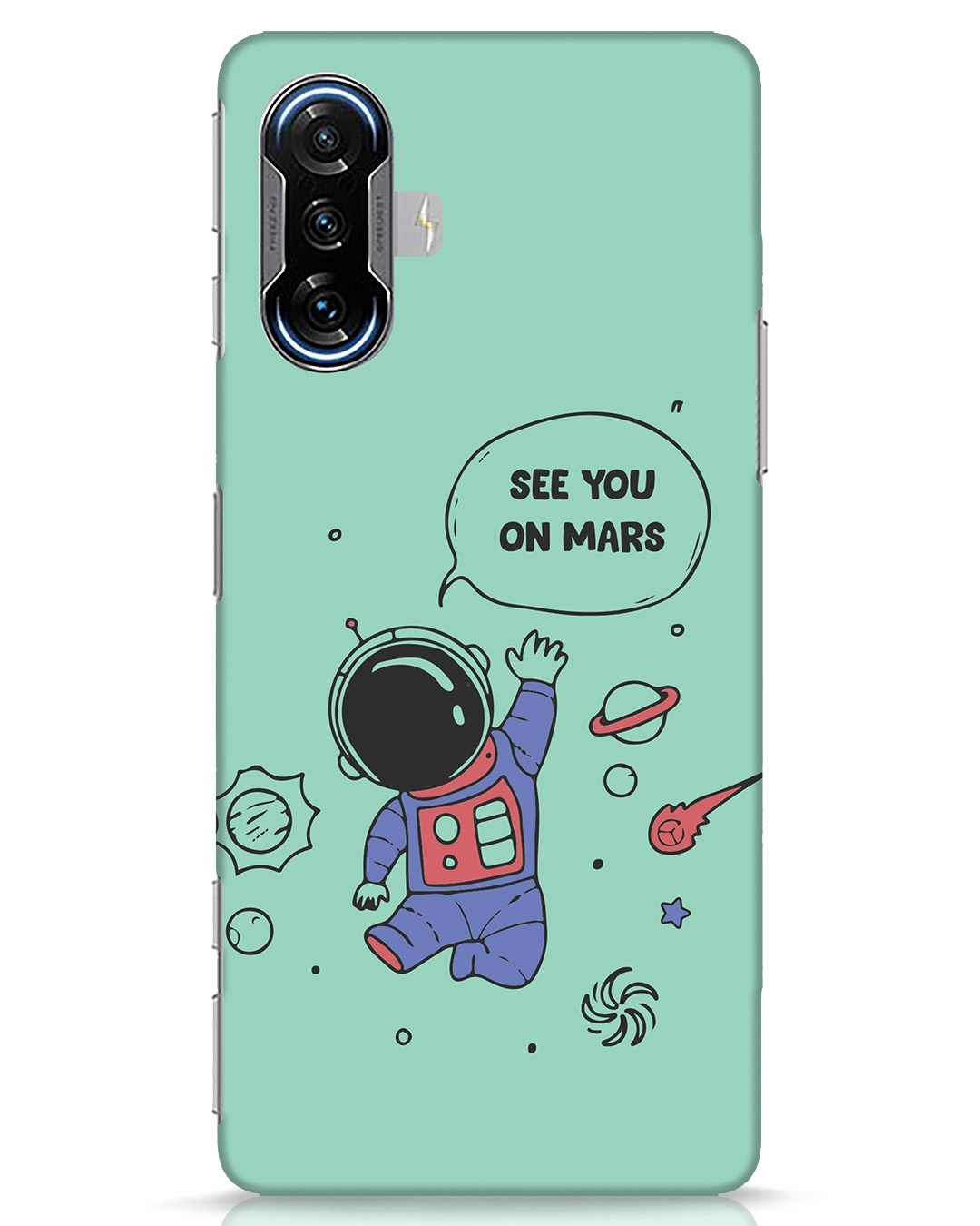 Buy Trip To Mars Designer Hard Cover for Xiaomi POCO F3 GT Online in ...