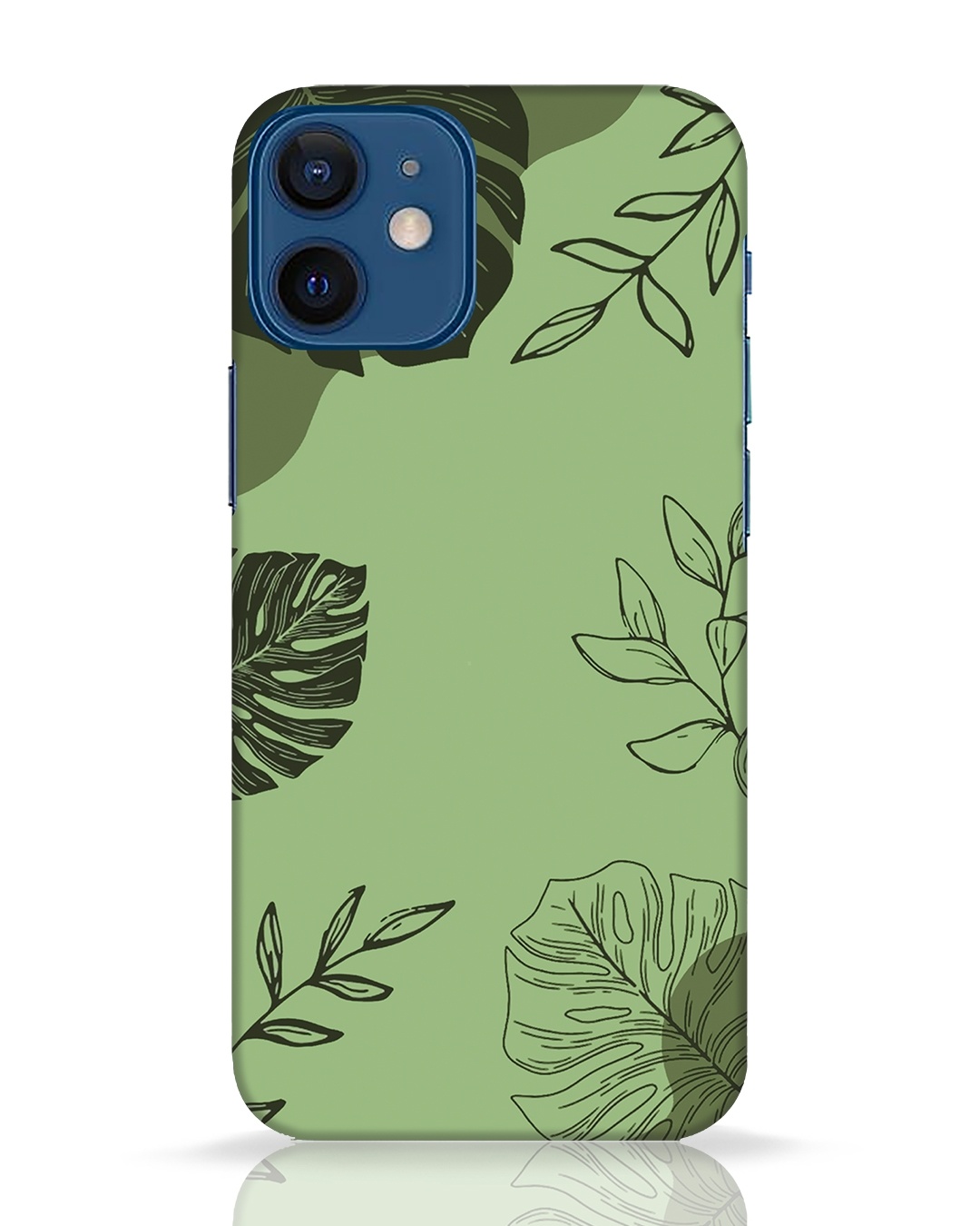 Buy Tropical Lineart Designer Hard Cover for Apple iPhone 12 Mini ...