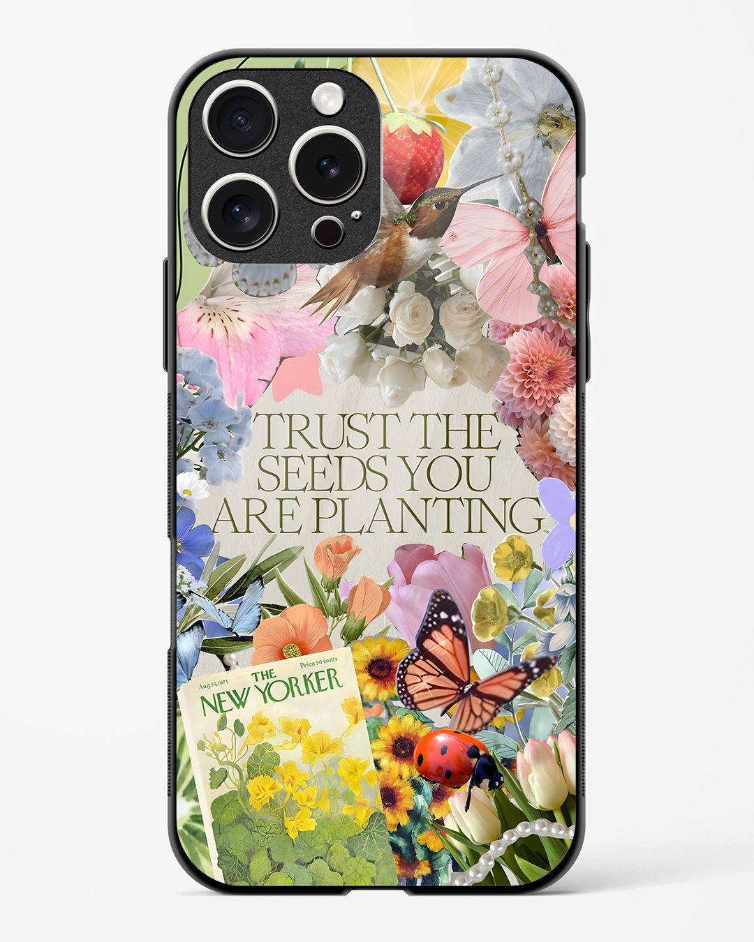 Buy Trust The Seeds Premium Glass Case for Apple iPhone 16 Pro Online ...