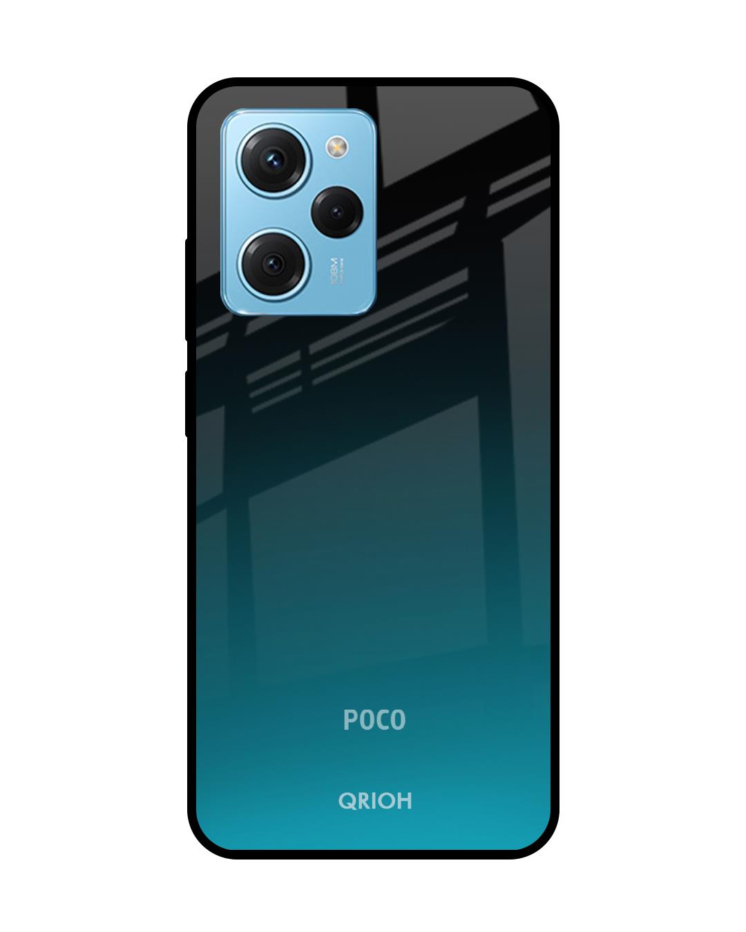Buy Ultramarine Premium Glass Case for Poco X5 Pro 5G (Shock Proof ...