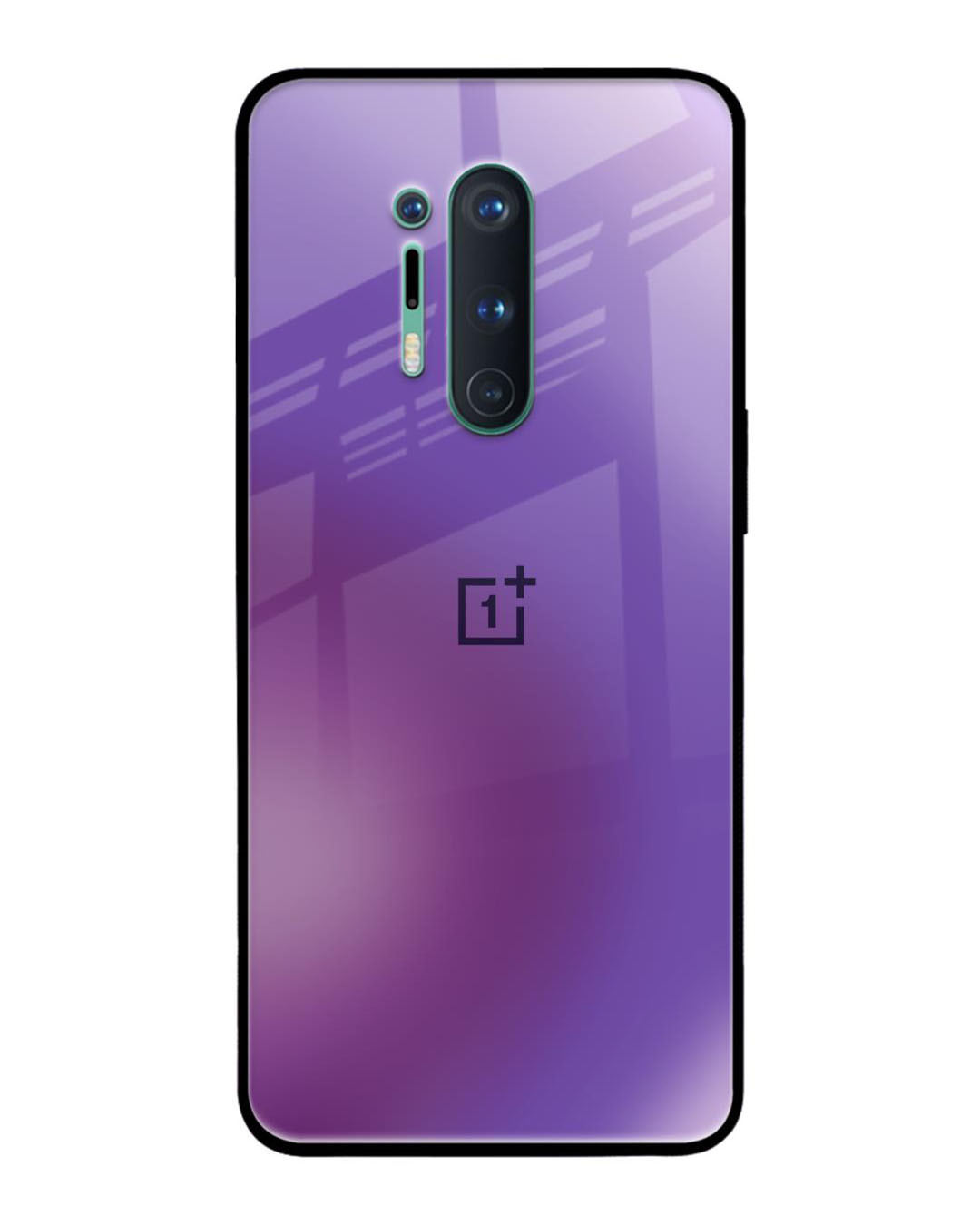 Buy Ultraviolet Gradient Premium Glass Case for OnePlus 8 Pro (Shock ...