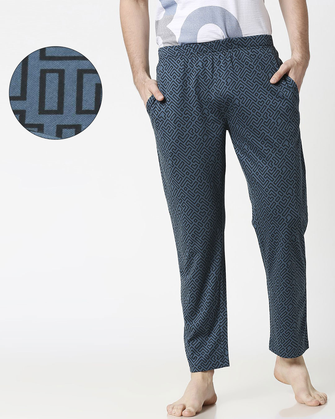 Buy Unending Maze AOP Pyjamas Online at Bewakoof