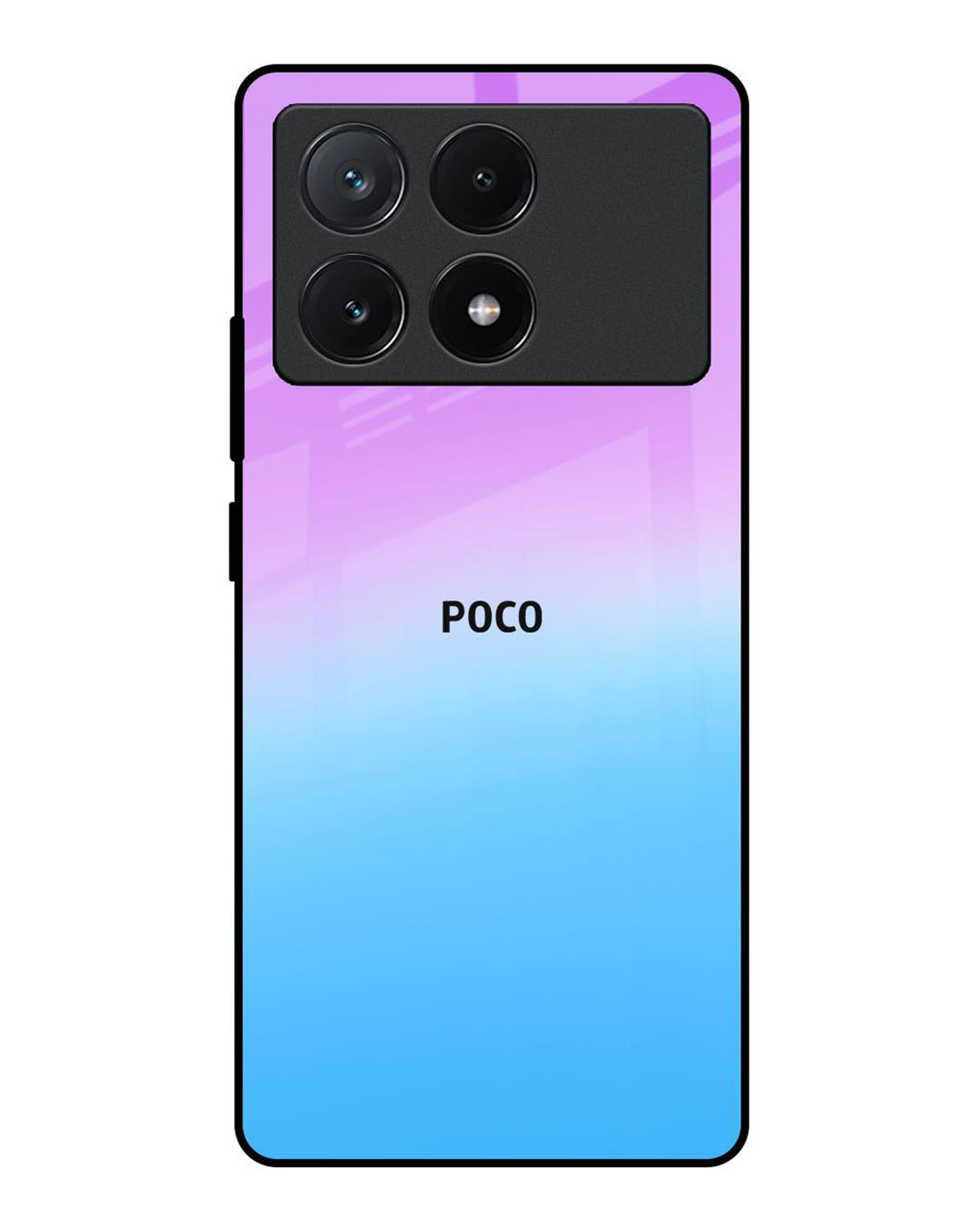 Buy Unicorn Pattern Premium Glass Case for Poco X6 Pro 5G(Shock Proof ...