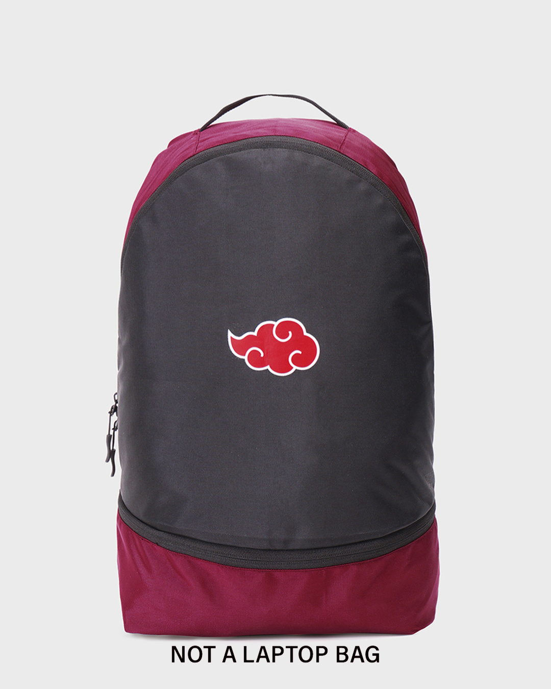 Buy Unisex Black Akatsuki Cloud Printed Small Backpack Online in India ...