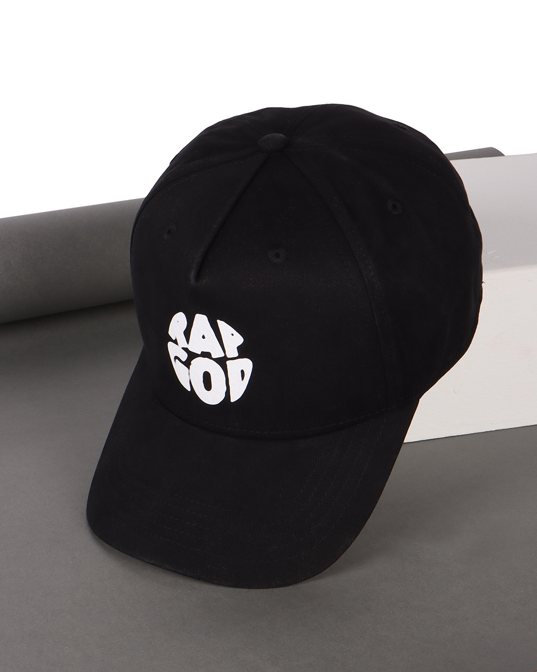Buy Unisex Black Rap God Printed Baseball Cap Online in India at Bewakoof