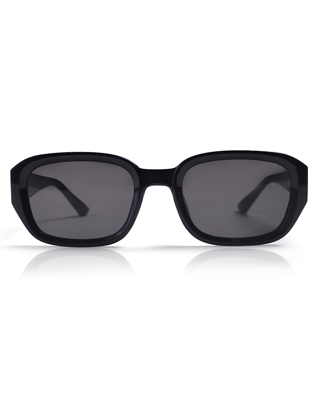 Buy Unisex Black Square UV Protected Lens Sunglasses Online in India at ...