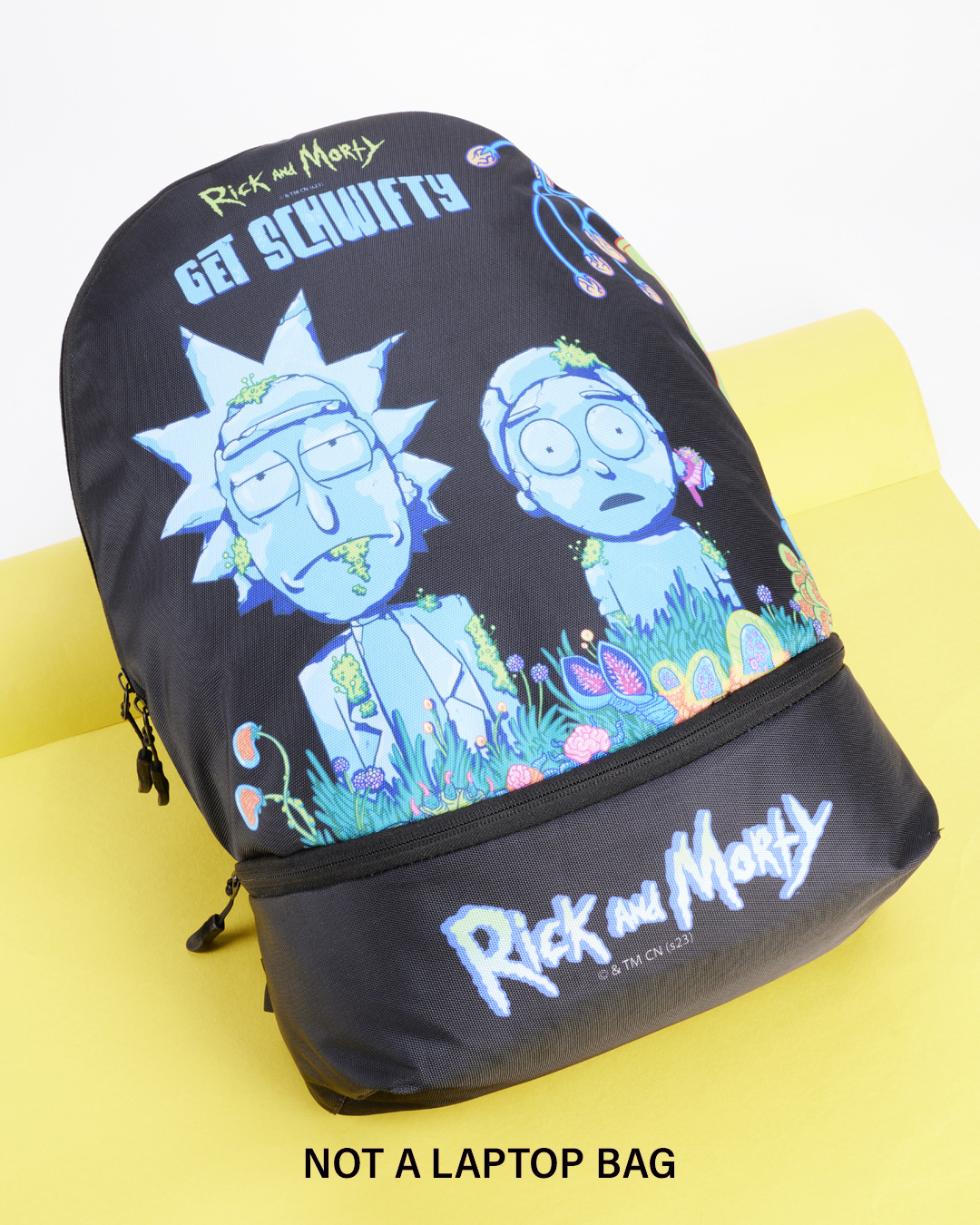 Buy Unisex Black Stoned Graphic Printed Small Backpack Online in India ...