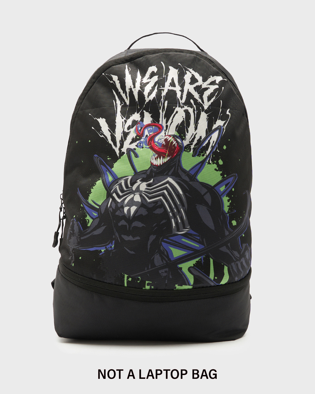 Buy Unisex Black We Are Venom Printed Small Backpack Online in India at ...