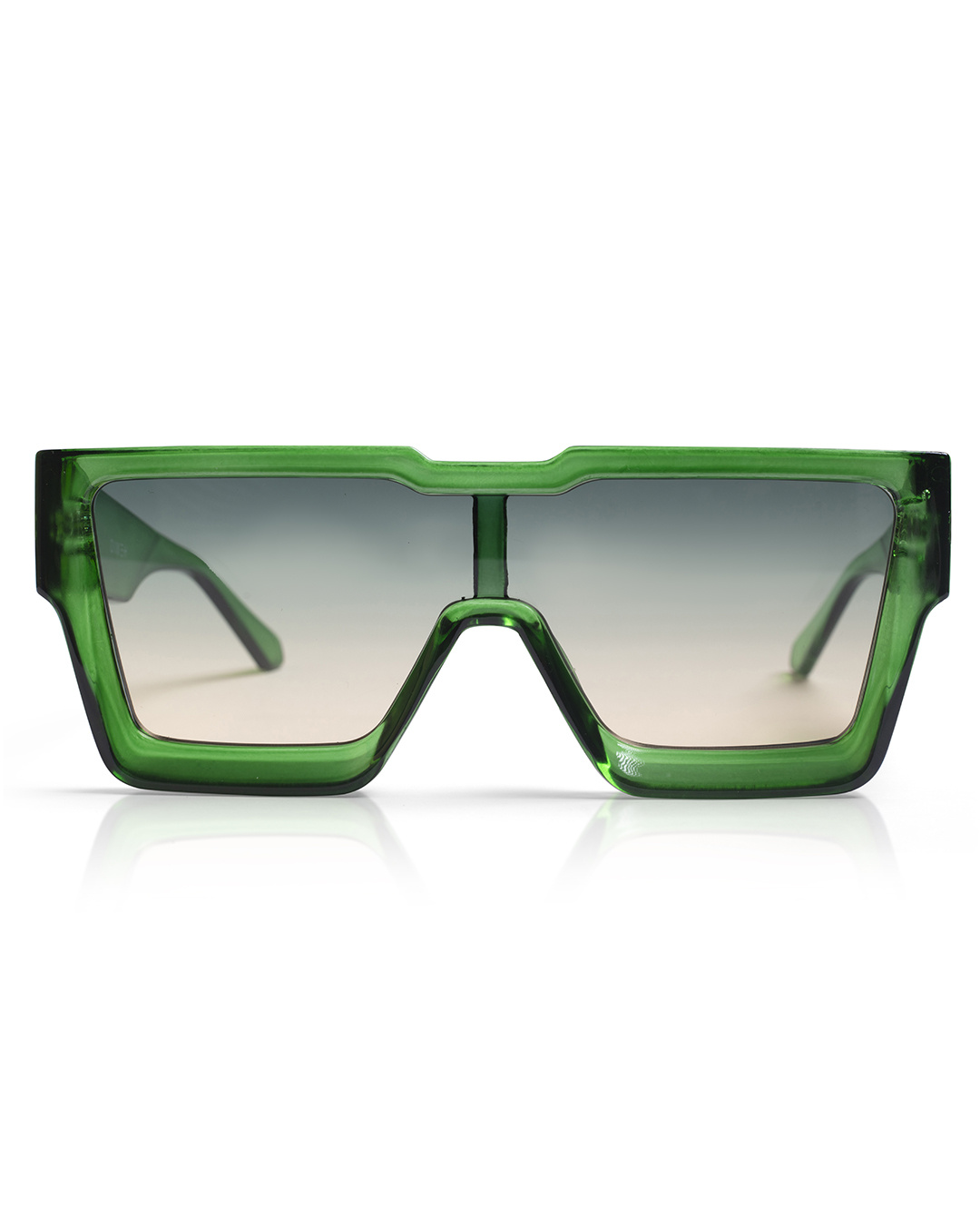 Buy Unisex Green Shield UV Protected Lens Sunglasses Online in India at ...