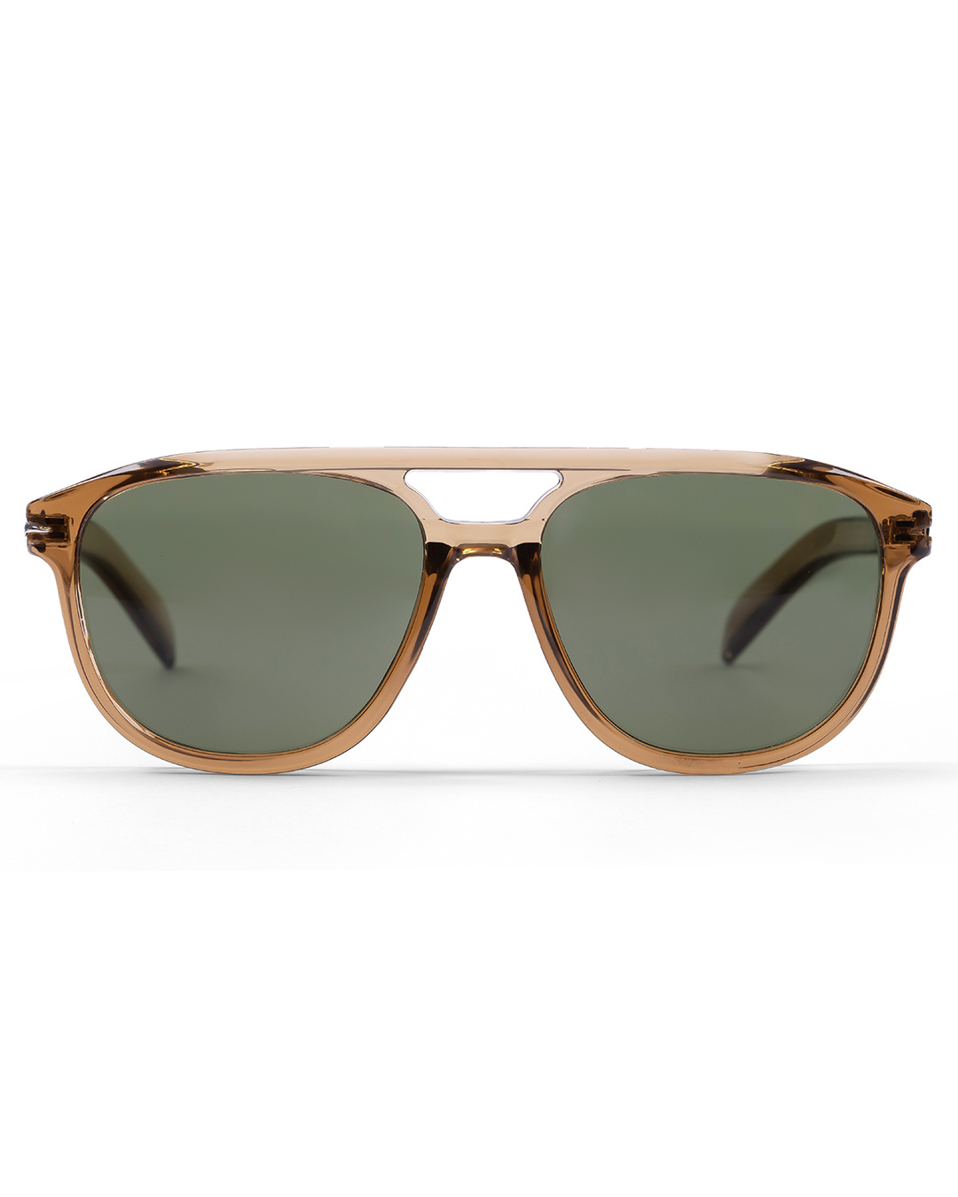 Buy Unisex Green Square UV Protected Lens Sunglasses Online in India at Bewakoof