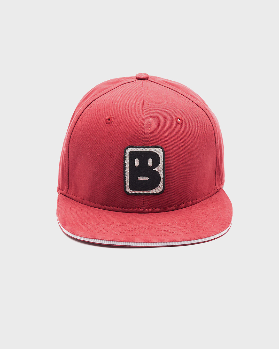 Buy Unisex Maroon Big B Snapback Cap Online in India at Bewakoof