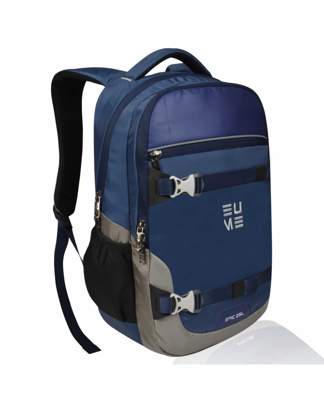 Buy Unisex Navy Blue Epic Laptop Backpack Online in India at Bewakoof