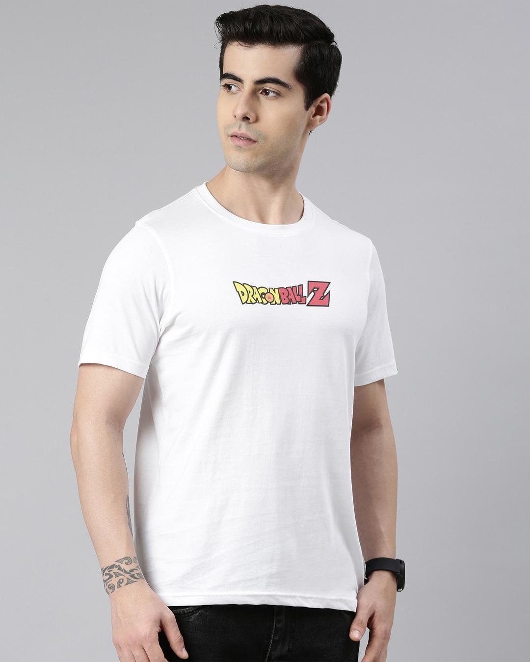 Buy Unisex White Dragon Ball Z - Future Trunks Graphic Printed Anime T ...