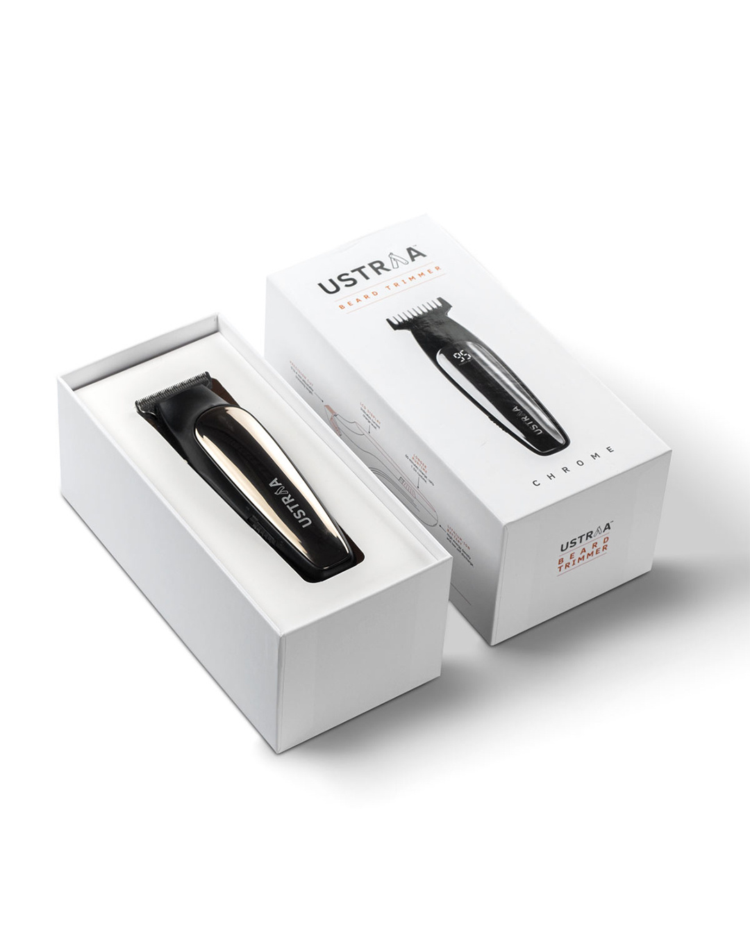 Buy Ustraa Beard Trimmer-CHROME(Model ID-300) Online in India at Bewakoof