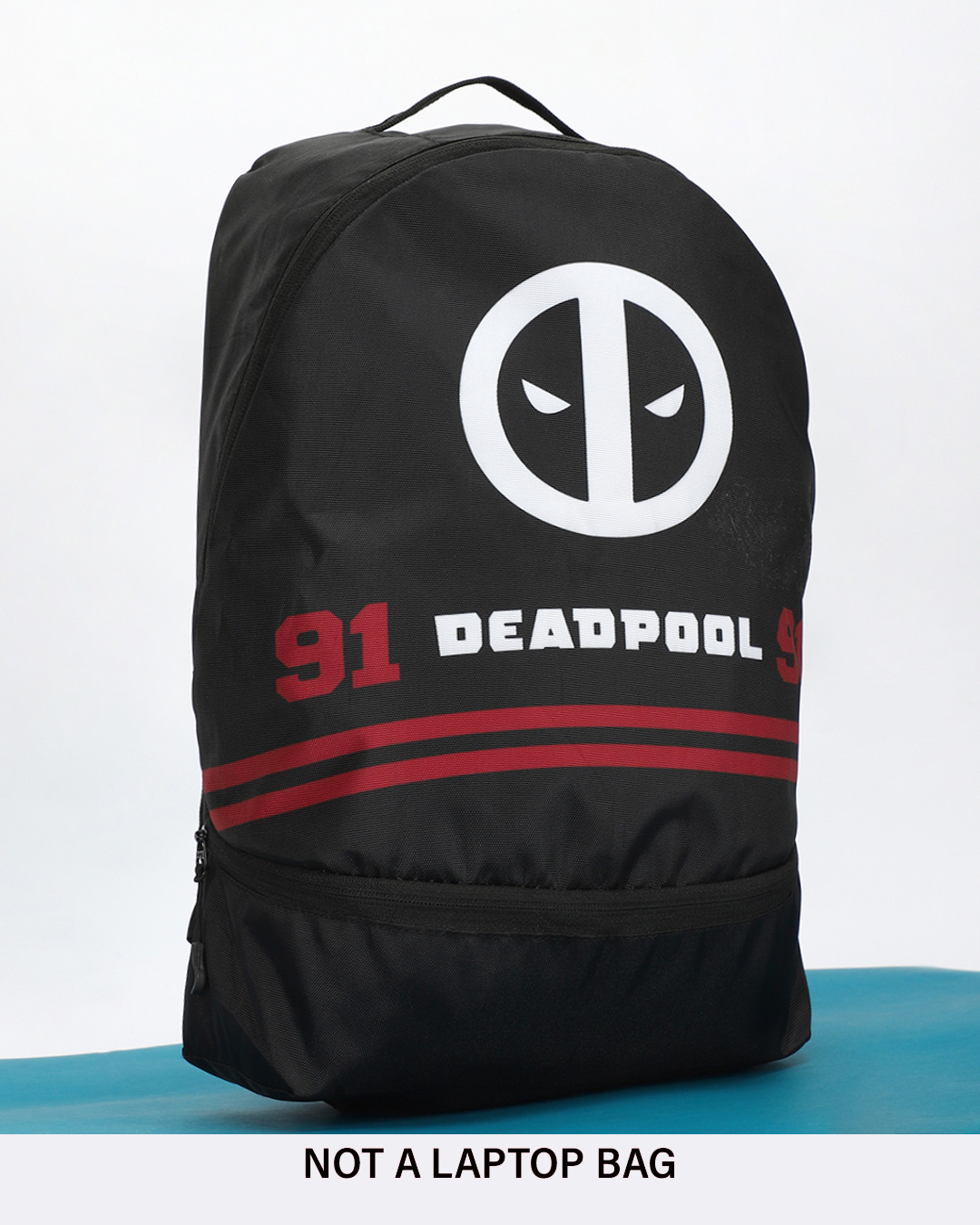 Buy Unisex Black Varsity Deadpool Small Backpack Online in India at ...