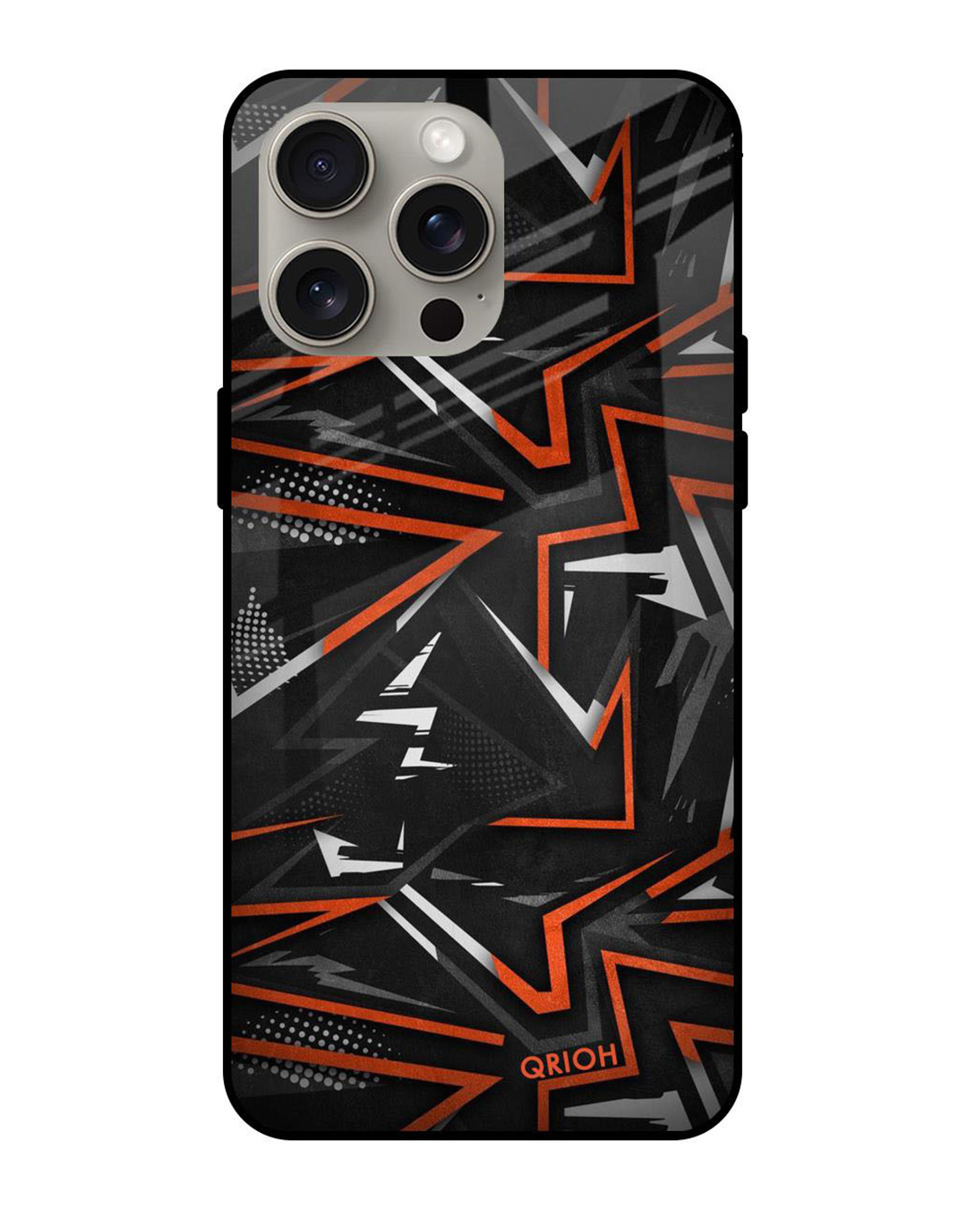 Buy Vector Art Premium Glass Case for Apple iPhone 15 Pro Max (Shock ...