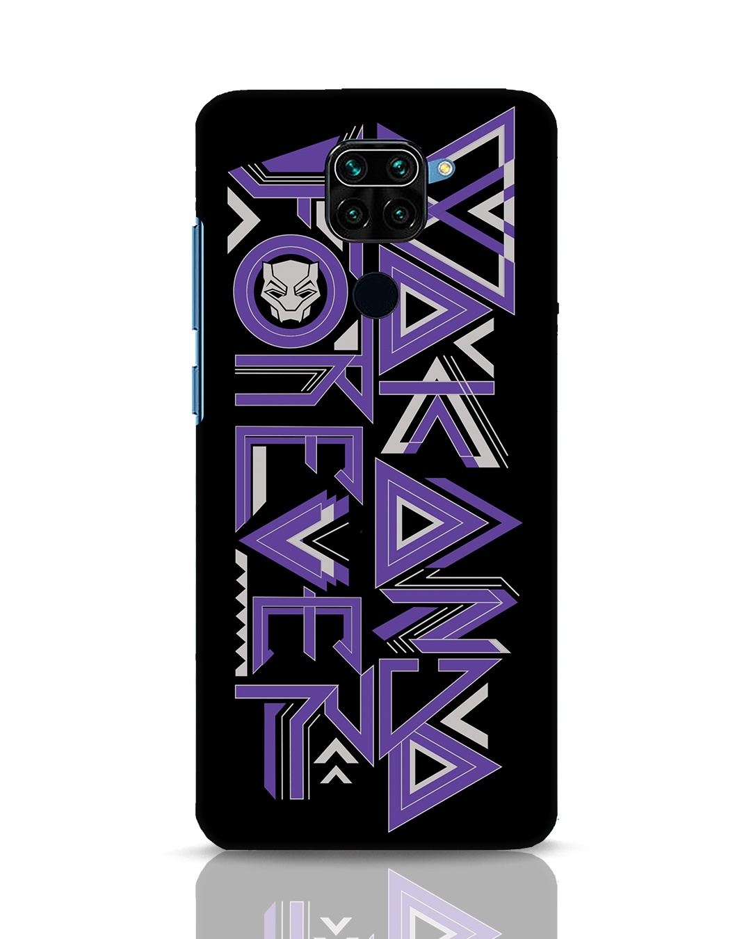 Buy Wakanda Forever Logo Designer Hard Cover for Xiaomi Redmi Note 9 ...