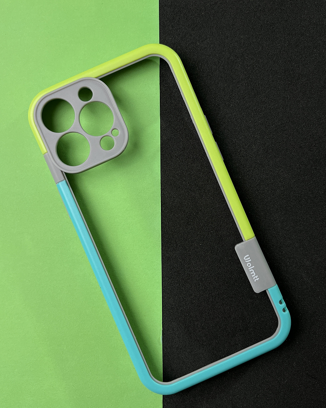 Buy Walnut Blue Green Bumper Ring for Apple iPhone 13 Pro Max Online in ...