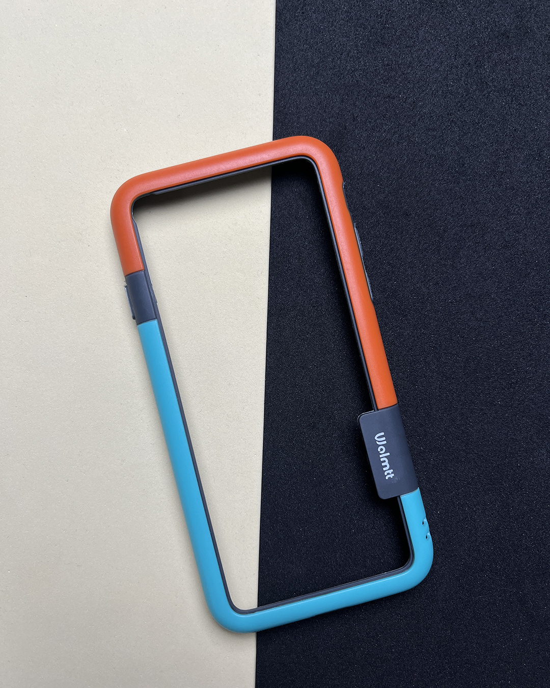 Buy Walnut Blue Orange Bumper Ring for Apple iPhone 8 Online in India ...