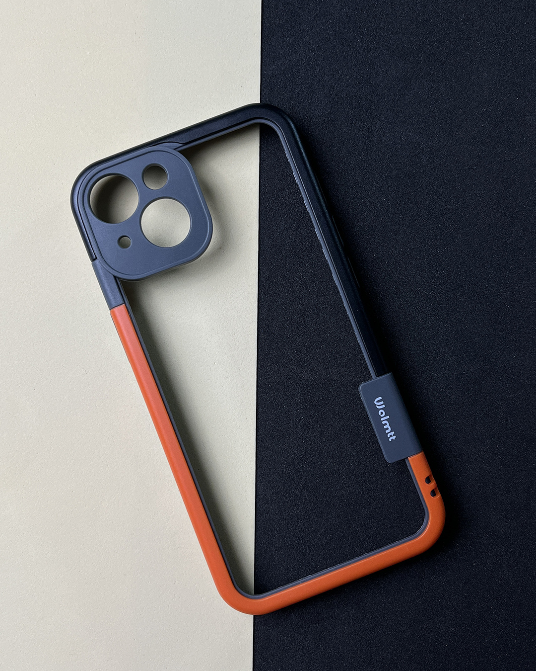 Buy Walnut Orange Black Bumper Ring for Apple iPhone 14 Online in India ...