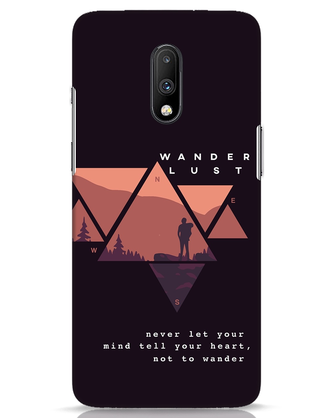 Buy Wander Heart Printed Designer Hard Cover for OnePlus 7 (Shock Proof ...