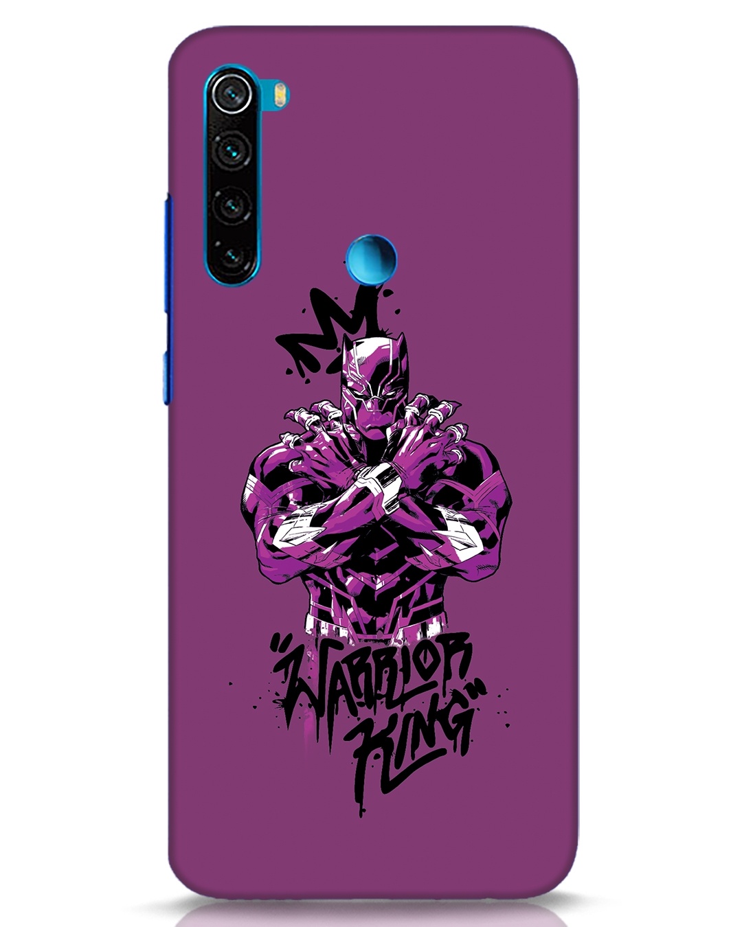 Buy Warrior King Designer Hard Cover for Xiaomi Redmi Note 8 Online in ...