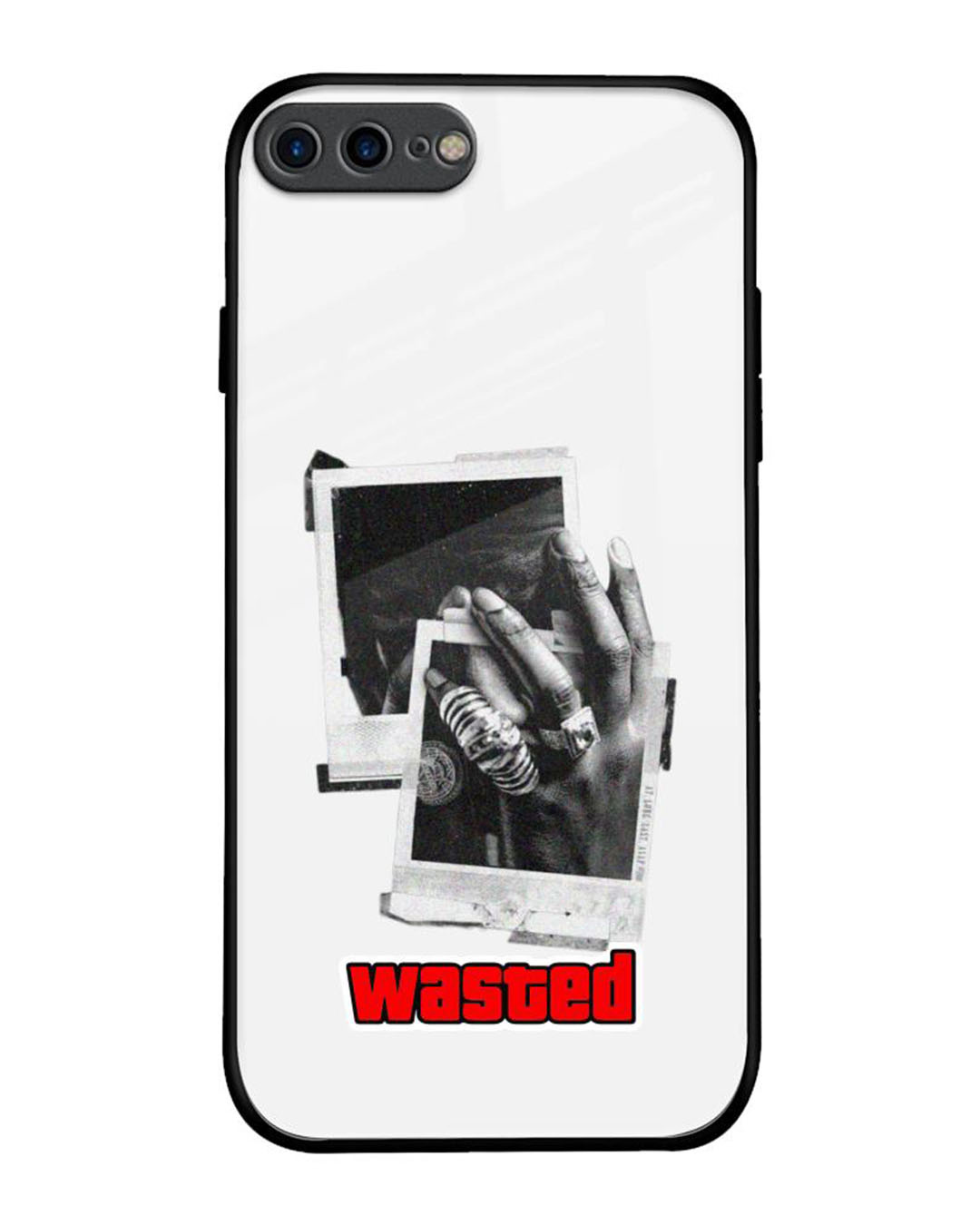 Buy Wasted Premium Glass Cover for Apple iPhone 7 Plus Online in India ...