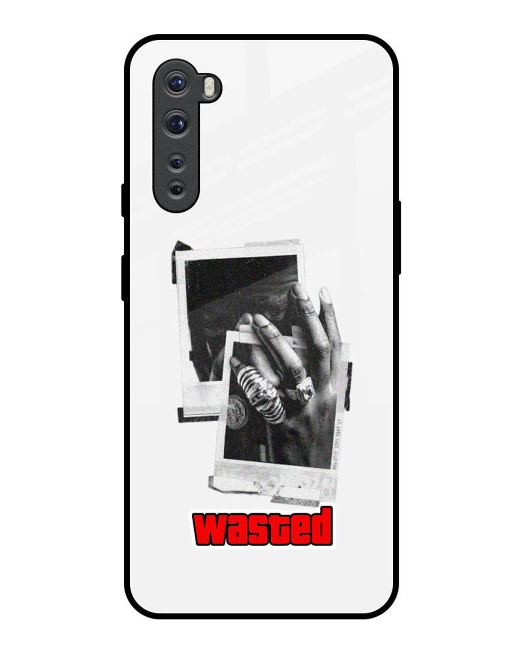 Buy Wasted Premium Glass Cover for OnePlus Nord Online in India at Bewakoof