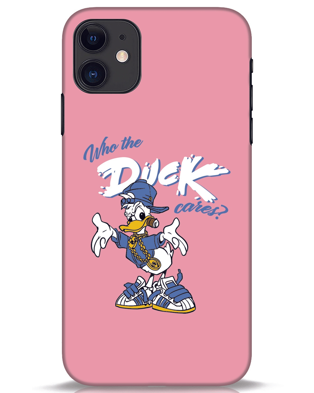 Buy Who The Duck Cares Designer Hard Cover for Apple iPhone 11 Online ...