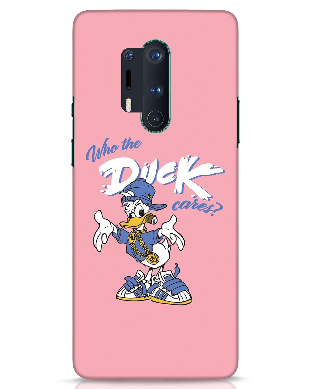 Buy Who The Duck Cares Designer Hard Cover for OnePlus 8 Pro Online in ...