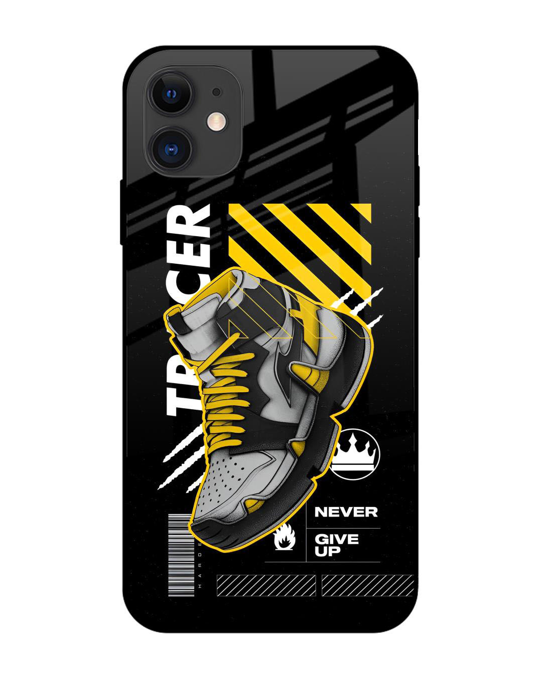 Buy Who Tracker Premium Glass Case for Apple iPhone 12 (Shock Proof ...