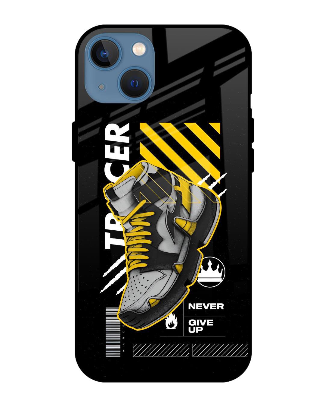 Buy Who Tracker Premium Glass Case for Apple iPhone 13 (Shock Proof ...