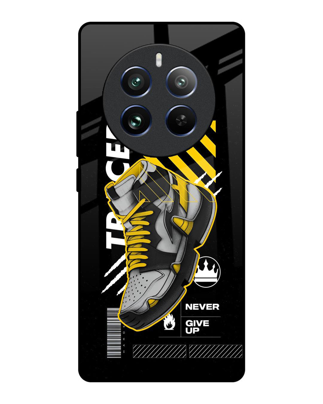 Buy Who Tracker Premium Glass Case for Realme 12 Pro Plus 5G(Shock ...