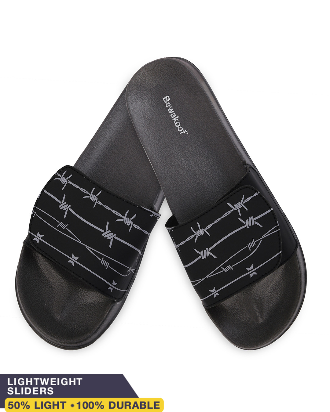 Buy Wire Lightweight Adjustable Strap Mens Slider Online in India at ...