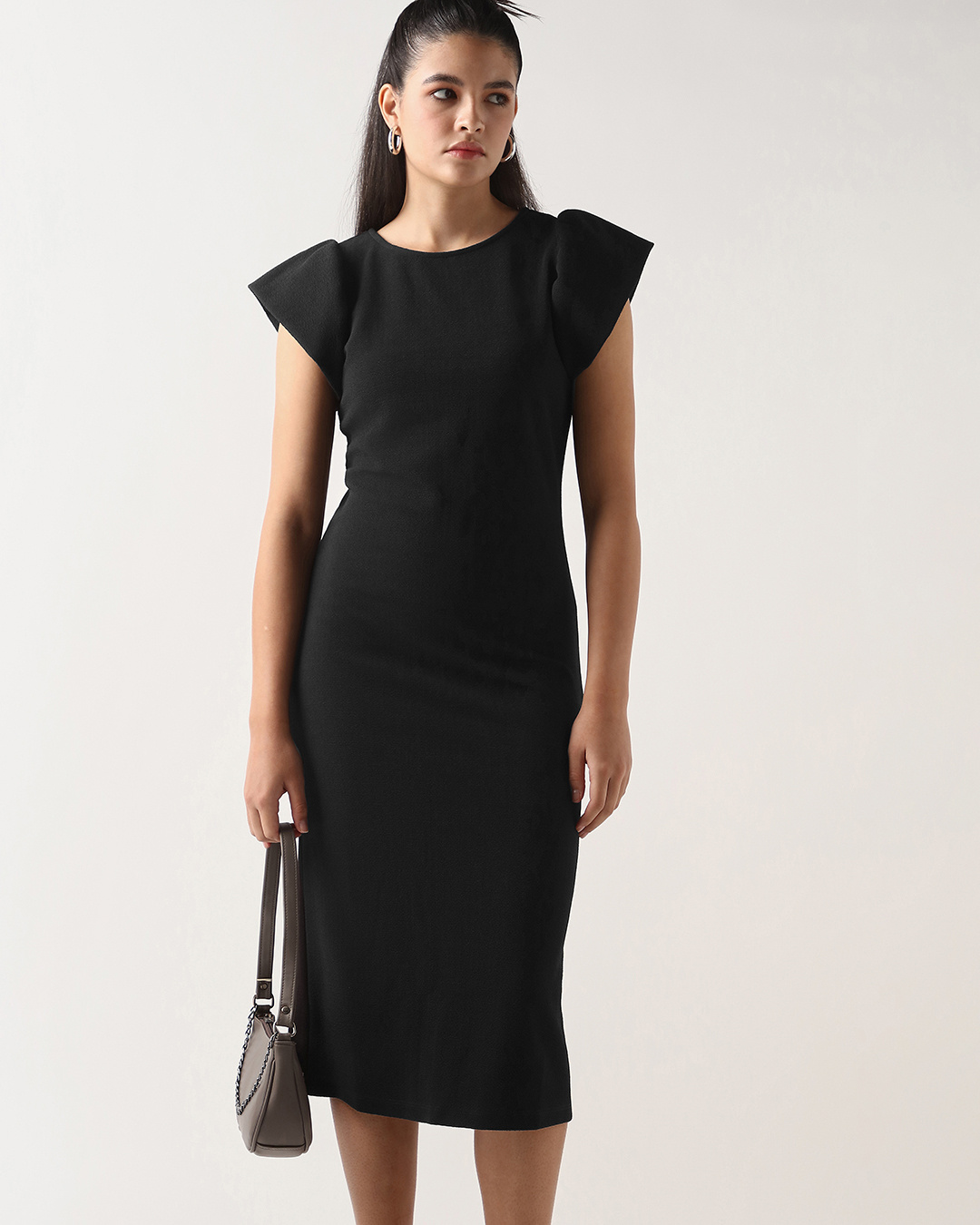 Buy Women's Black Bodycon Dress Online at Bewakoof