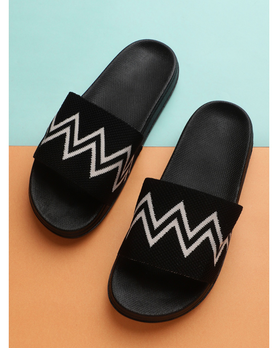 Buy Women's Black Sliders Online in India at Bewakoof
