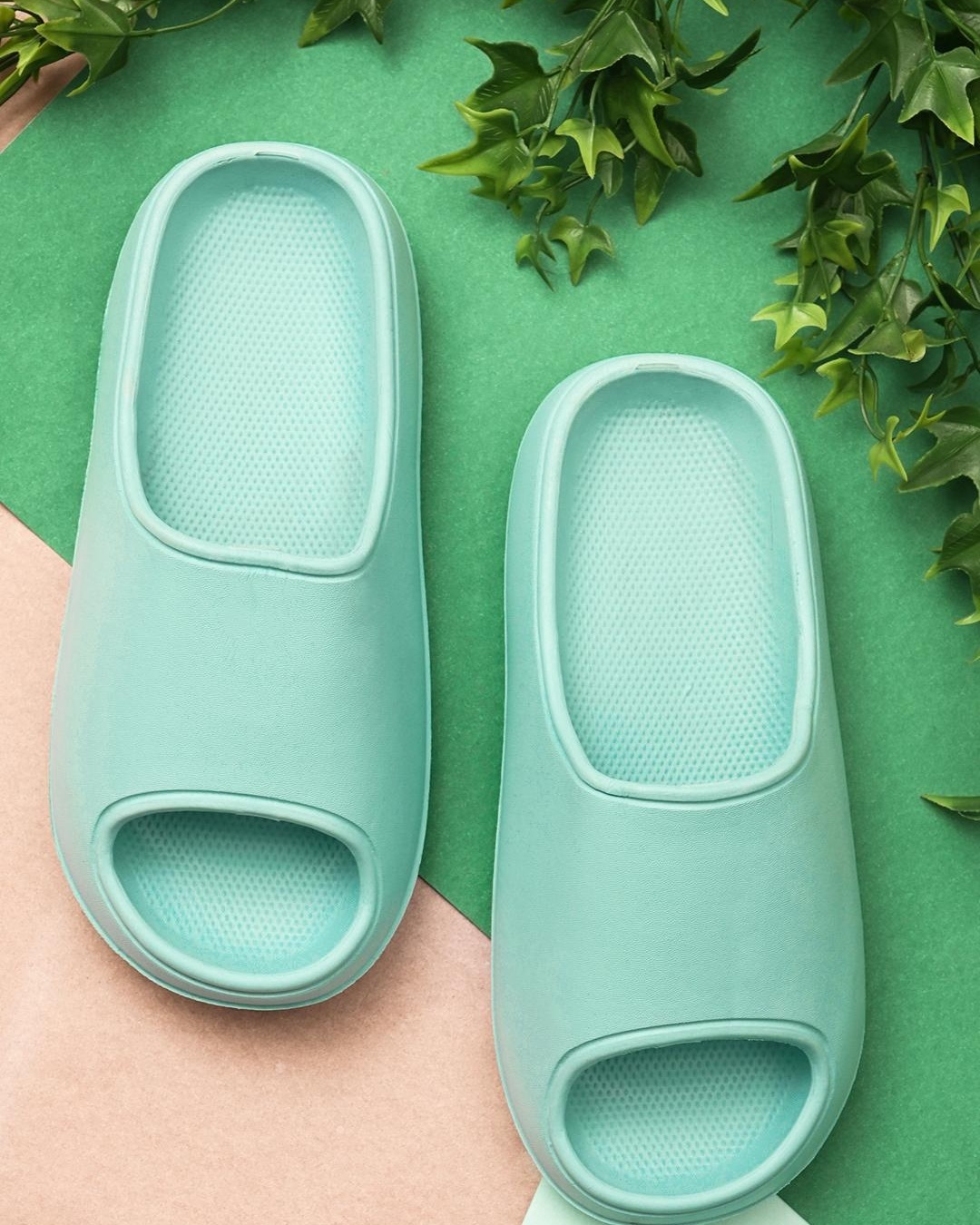 Buy Women's Blue Casual Sliders Online in India at Bewakoof