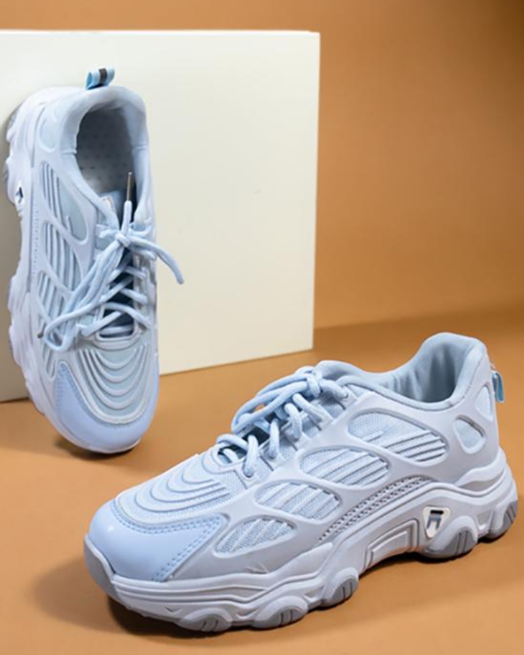 Buy Women's Blue Chunky Casual Shoes Online in India at Bewakoof