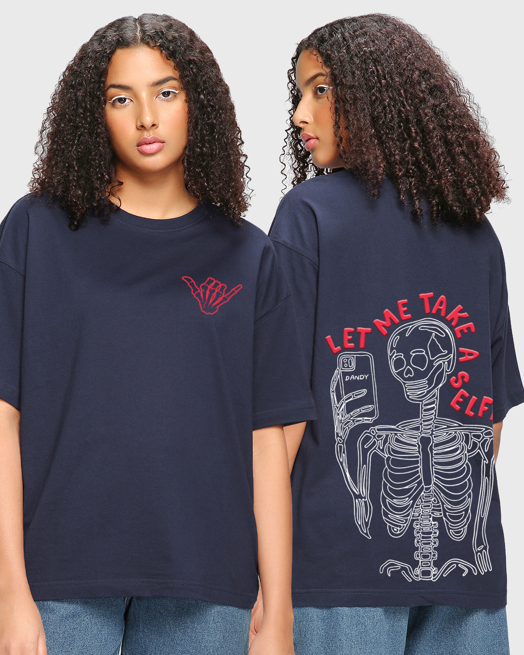 Buy Women's Blue Let Me Take A Selfie Graphic Printed Oversized T-shirt ... Buy Women's Blue Let Me Take A Selfie Graphic Printed Oversized T-shirt ...