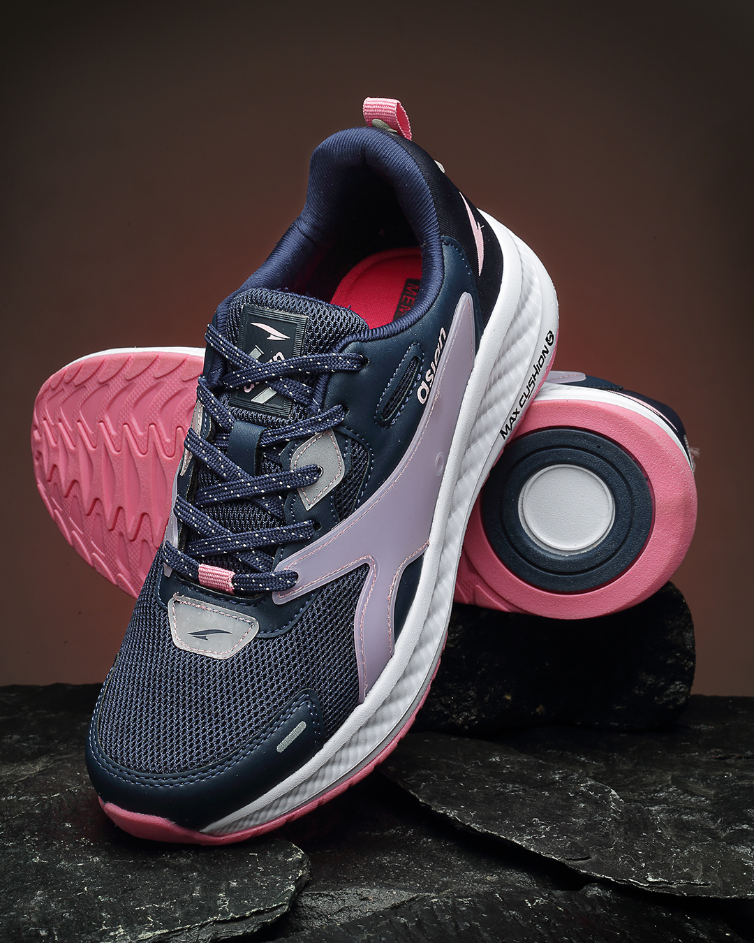 Buy Women's Blue & Pink Running Shoes Online in India at Bewakoof