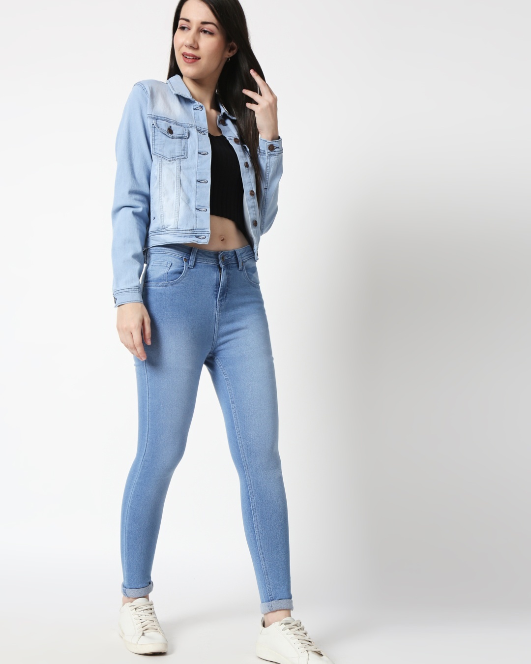 Buy Women's Blue Slim Fit Jeans Online at Bewakoof