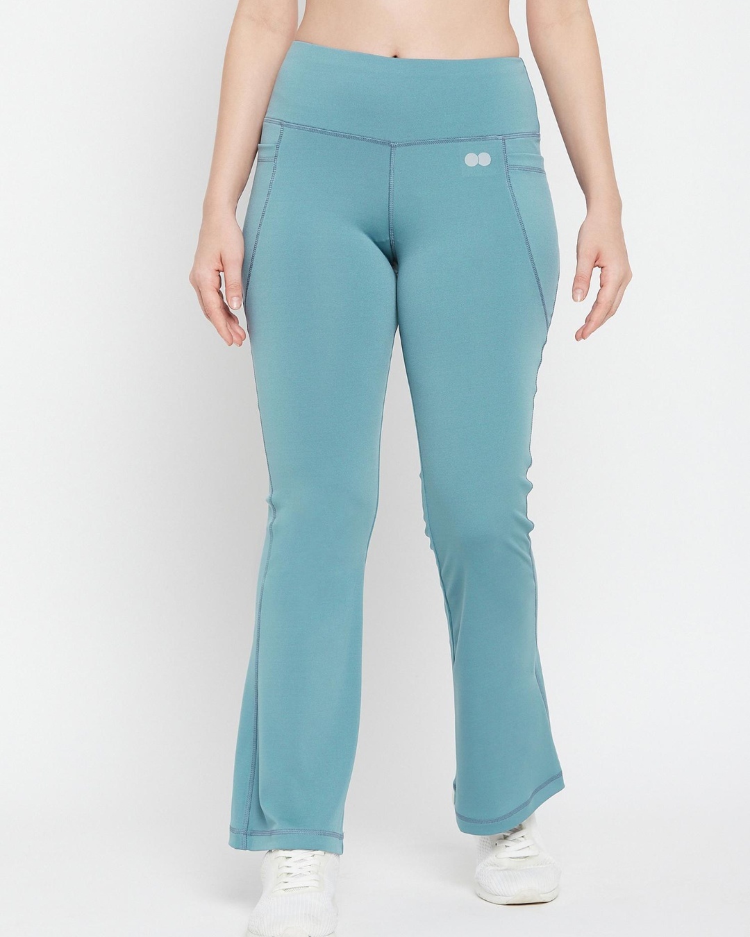 Buy Women's Blue Slim Fit Tights Online at Bewakoof