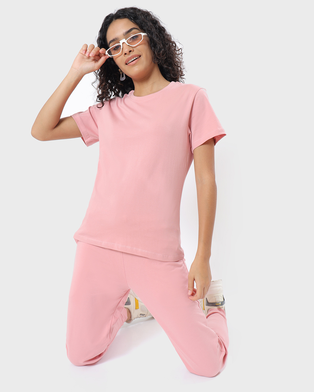 Buy Women's Cheeky Pink T-shirt Online at Bewakoof