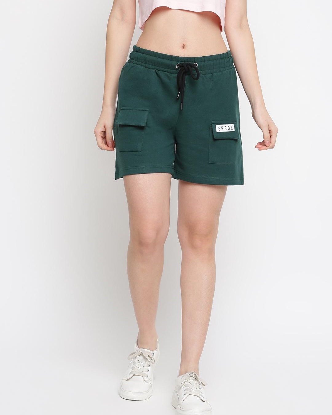 Buy Women's Green Shorts Online at Bewakoof