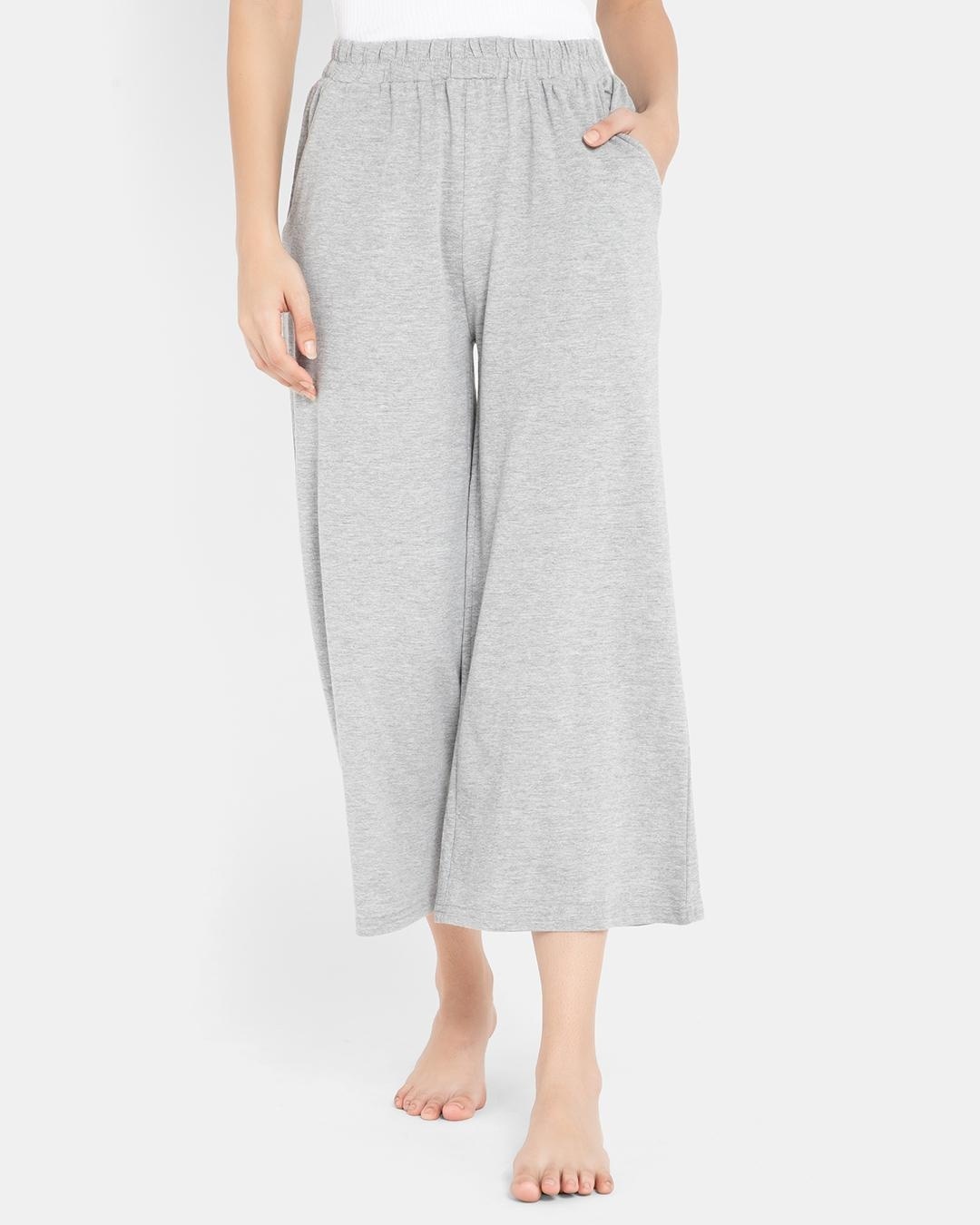 Buy Women's Grey Capri Online at Bewakoof