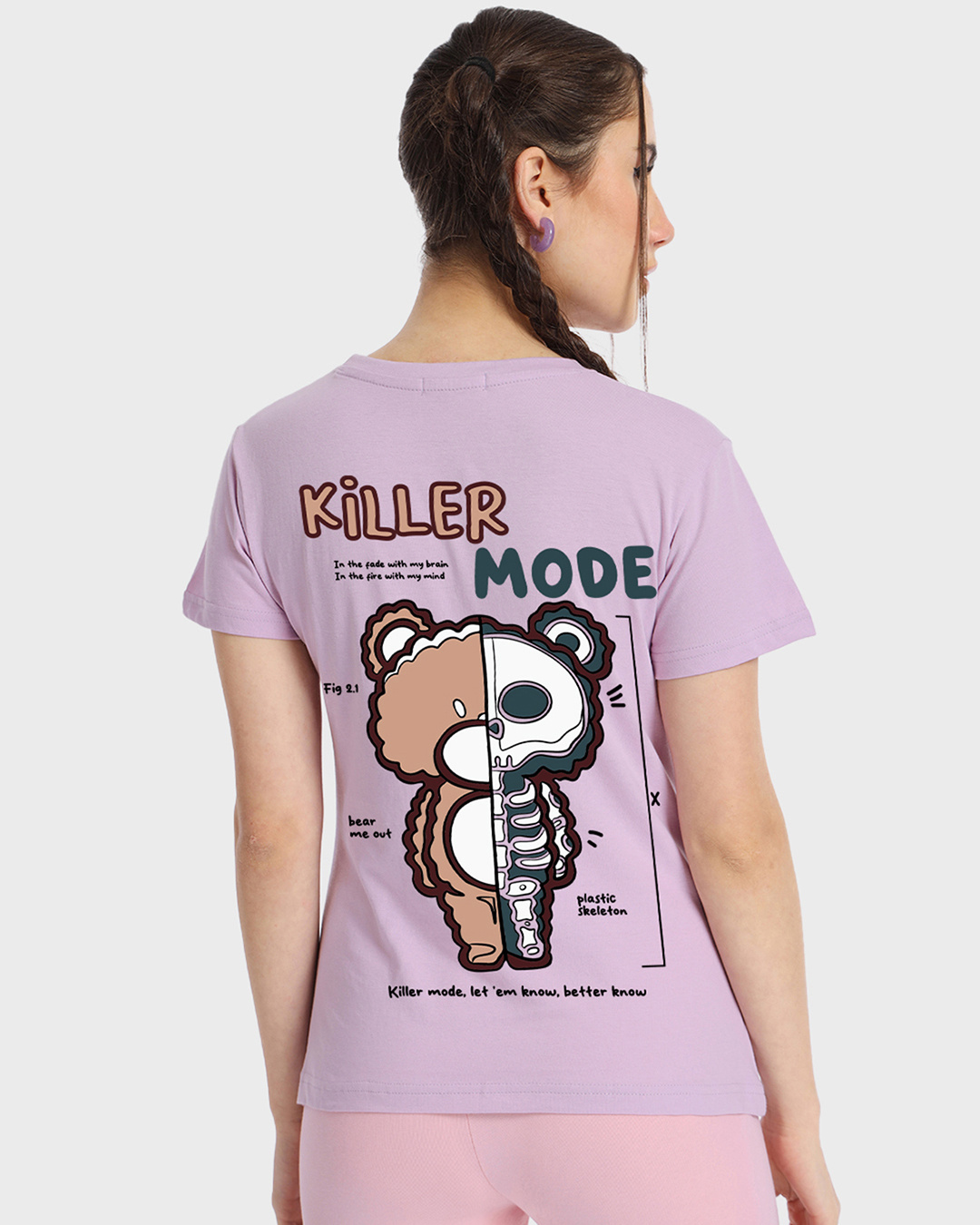 Buy Women's Killer Mode Regular Fit T-shirt Online at Bewakoof