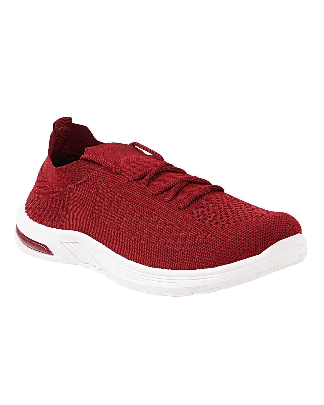Buy Women's Maroon Color Blocked Casual Shoes Online in India at Bewakoof