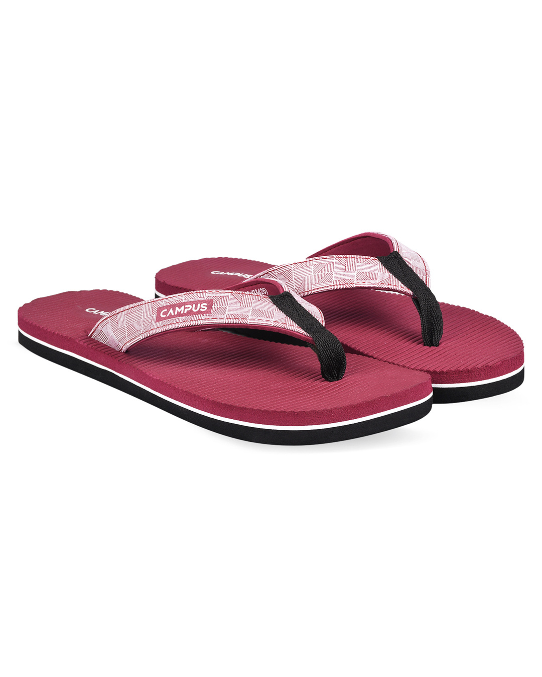 Buy Women's Maroon Flip Flops Online in India at Bewakoof