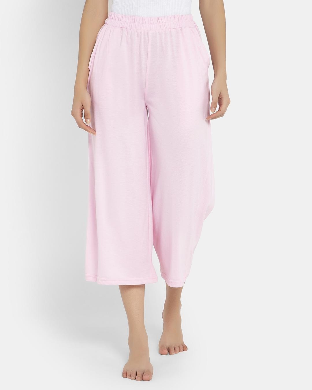 Buy Women's Pink Capri Online at Bewakoof